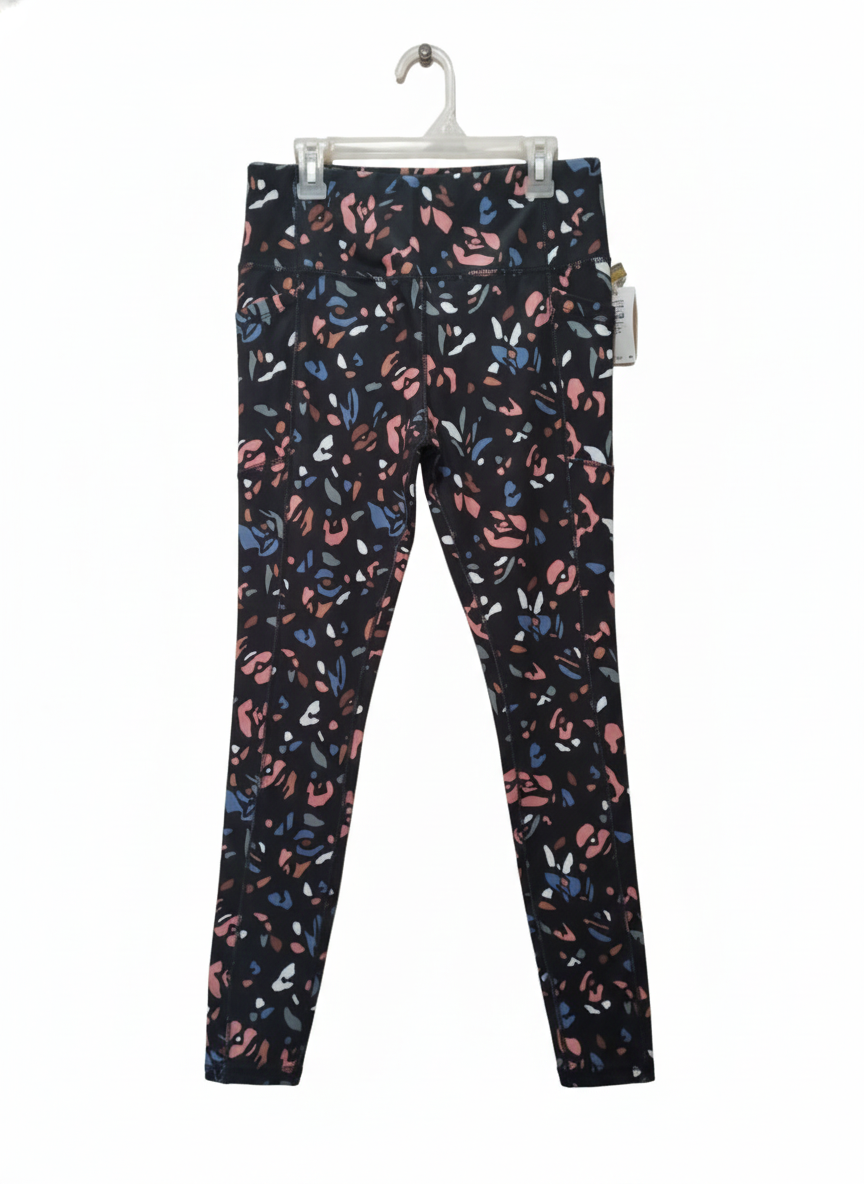 AVIA|M|WAIST 28|Women's Print Active Leggings - Floral Cut Print ...